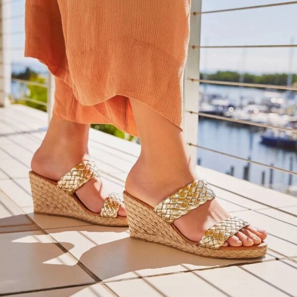 Andre Assous | Shoes | Andr Assous Aria Espadrille Wedge Sandals Womens ...